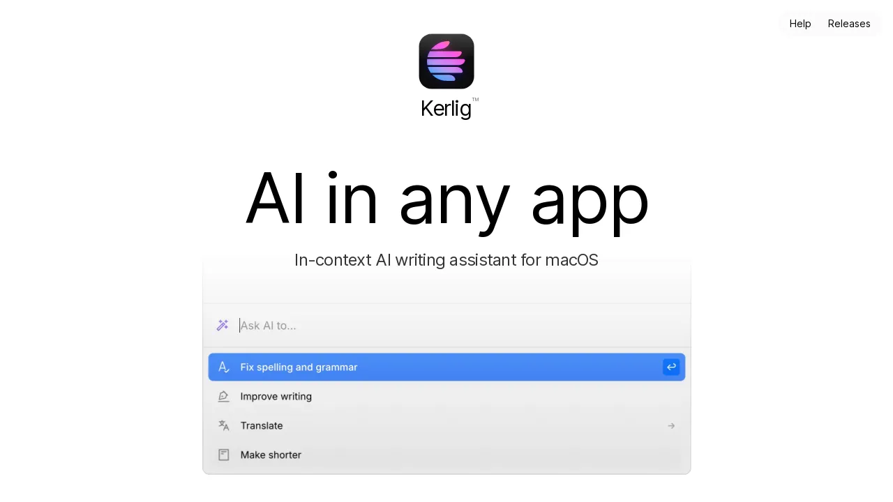 Kerlig™ AI - BestofAI